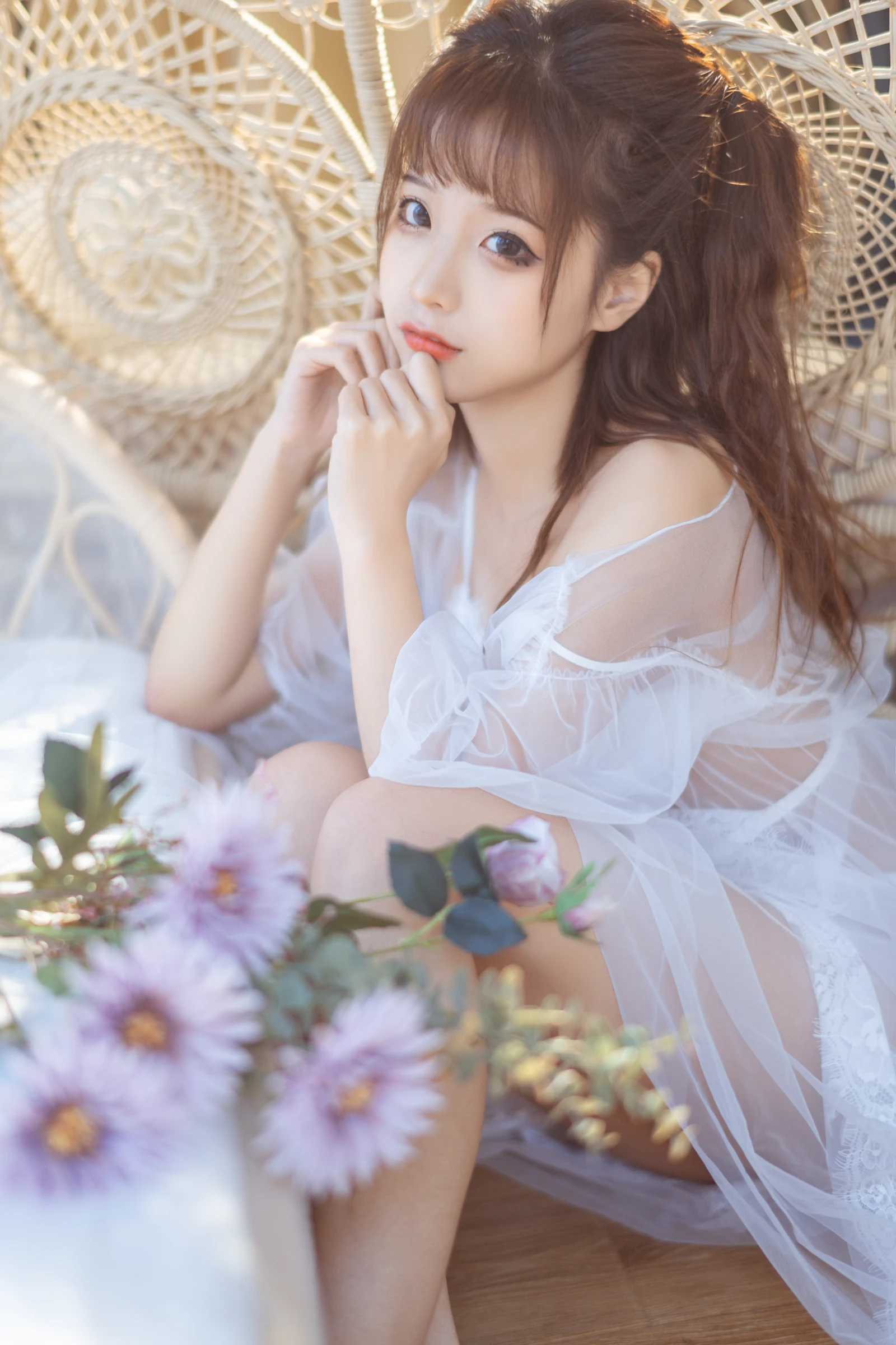 蠢沫沫 – NO.235 轻纱 [31P-620MB] | chunmomo